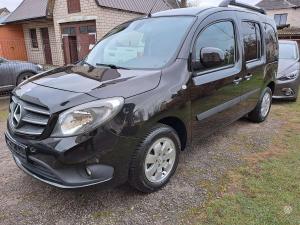 Black Mercedes-Benz Citan 2014 in Prienai, with an engine capacity of 1.46 L and mileage of 284 thousand km for 7200 €, photo 17 on AUTOMOTO.COM.LV