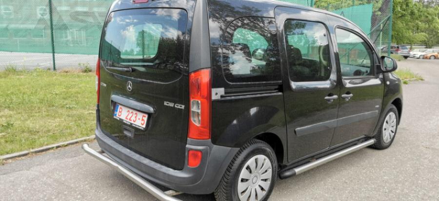 Black Mercedes-Benz Citan 2015 in Riga, with an engine capacity of 1.50 L and mileage of 190 thousand km for 6750 €, photo 11 on AUTOMOTO.COM.LV