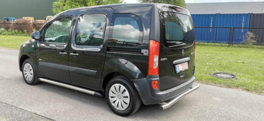 Black Mercedes-Benz Citan 2015 in Riga, with an engine capacity of 1.50 L and mileage of 190 thousand km for 6750 €, photo 19 on AUTOMOTO.COM.LV
