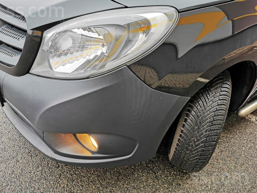 Black Mercedes-Benz Citan 2016 in Riga, with an engine capacity of 1.50 L and mileage of 210 thousand km for 5950 €, photo 20 on AUTOMOTO.COM.LV