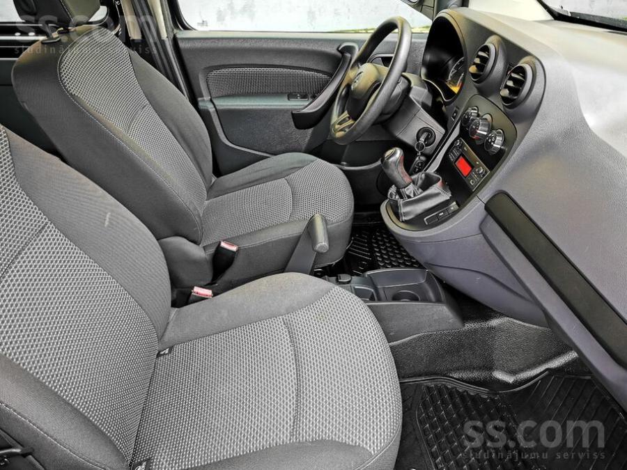 Black Mercedes-Benz Citan 2016 in Riga, with an engine capacity of 1.50 L and mileage of 210 thousand km for 5950 €, photo 23 on AUTOMOTO.COM.LV