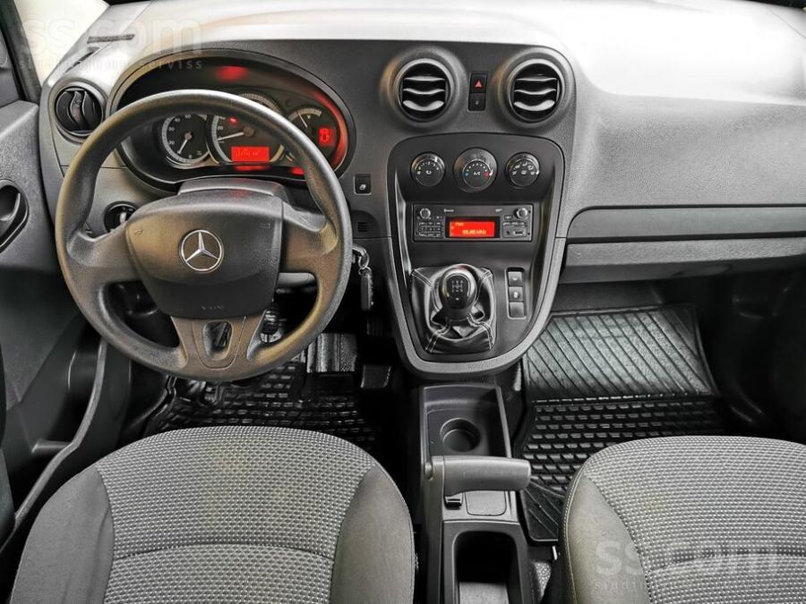 Black Mercedes-Benz Citan 2016 in Riga, with an engine capacity of 1.50 L and mileage of 210 thousand km for 5950 €, photo 26 on AUTOMOTO.COM.LV