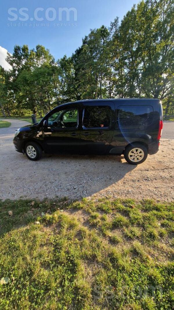 Melns Mercedes-Benz Citan 2013 Kuldīga, ar dzinēja tilpumu 1.50 L un nobraukumu 300 tūkst. km par 8000 €, foto 4 vietnē AUTOMOTO.COM.LV