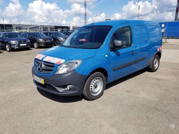 Zils Mercedes-Benz Citan 2017 Kauņa, ar dzinēja tilpumu 1.46 L un nobraukumu 290 tūkst. km par 6049 €, foto 2 vietnē AUTOMOTO.COM.LV