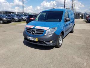 Blue Mercedes-Benz Citan 2017 in Kaunas, with an engine capacity of 1.46 L and mileage of 290 thousand km for 6049 €, photo  on AUTOMOTO.COM.LV