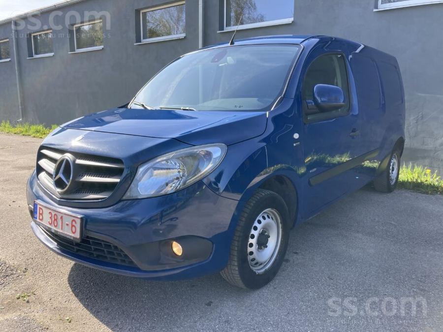 Zils Mercedes-Benz Citan 2014 Ogre, ar dzinēja tilpumu 1.50 L un nobraukumu 273 tūkst. km par 4995 €, foto 2 vietnē AUTOMOTO.COM.LV