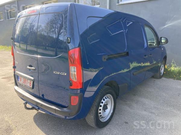 Zils Mercedes-Benz Citan 2014 Ogre, ar dzinēja tilpumu 1.50 L un nobraukumu 273 tūkst. km par 4995 €, foto 6 vietnē AUTOMOTO.COM.LV