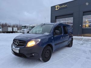Blue Mercedes-Benz Citan 2016 in Vilnius, with an engine capacity of 1.46 L and mileage of 304 thousand km for 5490 €, photo  on AUTOMOTO.COM.LV