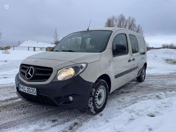 Brūns Mercedes-Benz Citan 2014 Šauļi, ar dzinēja tilpumu 1.46 L un nobraukumu 281 tūkst. km par 4950 €, foto 8 vietnē AUTOMOTO.COM.LV