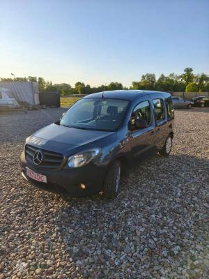 Pelēks Mercedes-Benz Citan 2014 Marijampole, ar dzinēja tilpumu 1.50 L un nobraukumu 182 tūkst. km par 4850 €, foto  vietnē AUTOMOTO.COM.LV