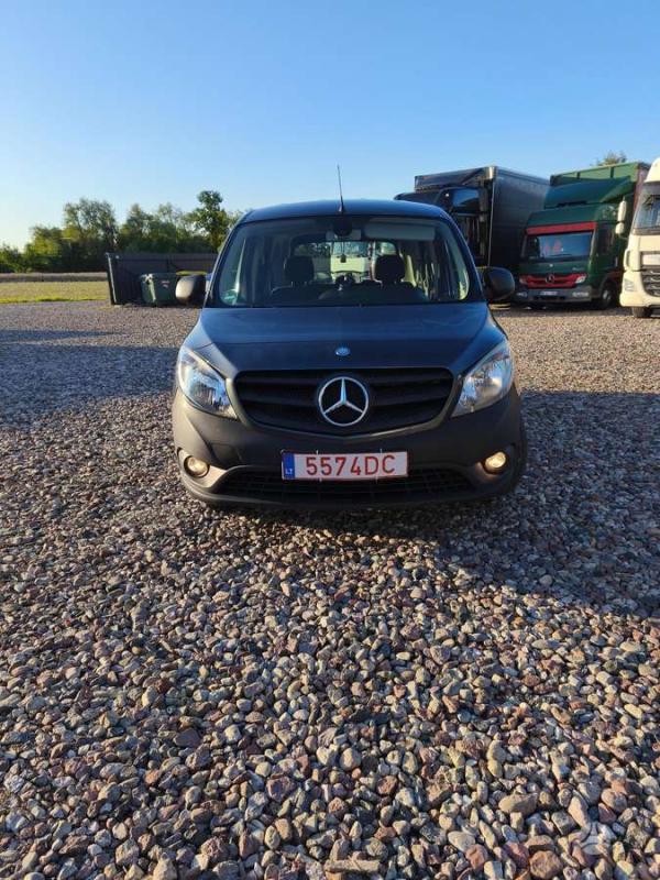 Pelēks Mercedes-Benz Citan 2014 Marijampole, ar dzinēja tilpumu 1.50 L un nobraukumu 182 tūkst. km par 4850 €, foto 5 vietnē AUTOMOTO.COM.LV