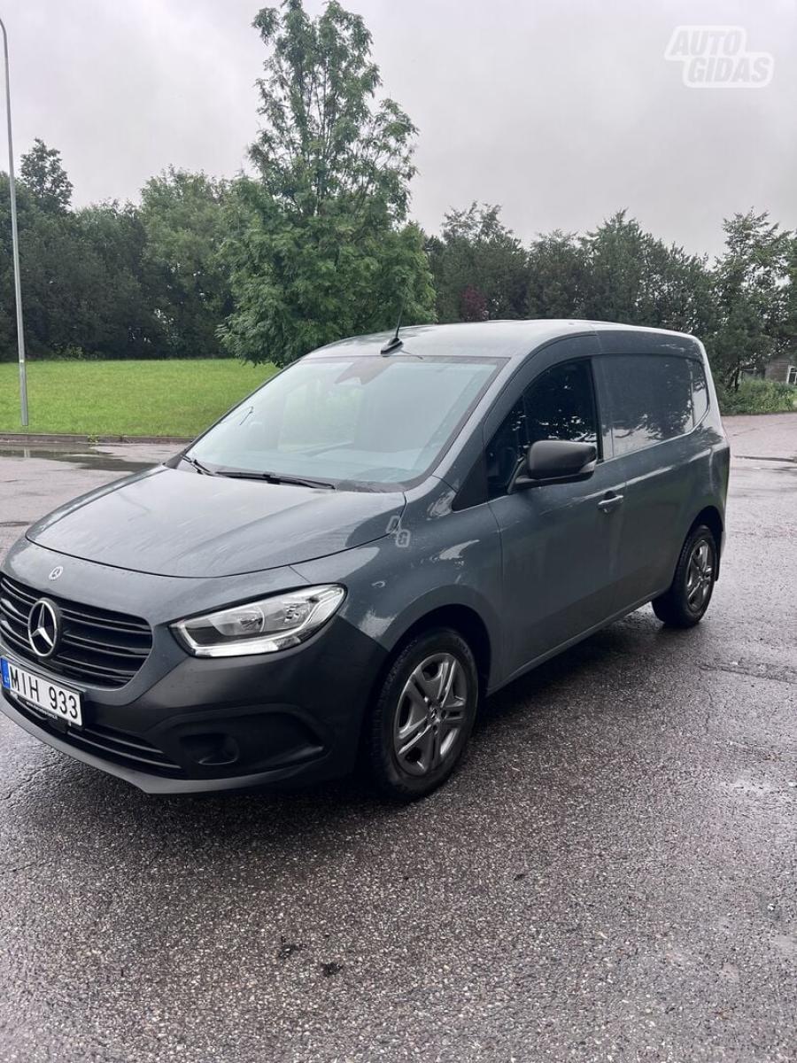 Grey Mercedes-Benz Citan 2022 in Sakiai, with an engine capacity of 1.30 L and mileage of 58 thousand km for 14500 €, photo 7 on AUTOMOTO.COM.LV