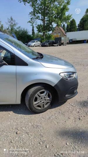 Pelēks Mercedes-Benz Citan 2022 Panevēža, ar dzinēja tilpumu 1.50 L un nobraukumu 91 tūkst. km par 10890 €, foto 11 vietnē AUTOMOTO.COM.LV