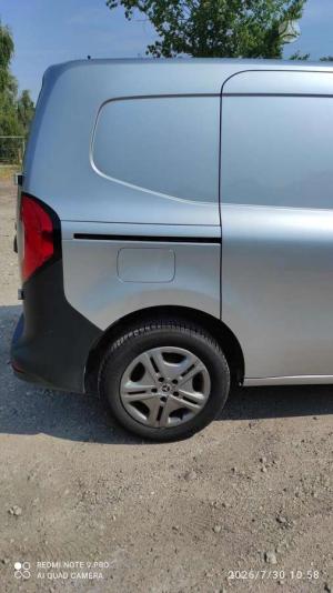 Pelēks Mercedes-Benz Citan 2022 Panevēža, ar dzinēja tilpumu 1.50 L un nobraukumu 91 tūkst. km par 10890 €, foto 13 vietnē AUTOMOTO.COM.LV