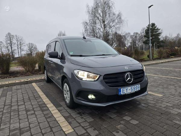 Grey Mercedes-Benz Citan 2025 in Riga, with an engine capacity of 0.00 L and mileage of 3 thousand km for 25000 €, photo 2 on AUTOMOTO.COM.LV