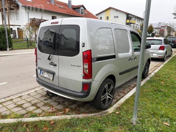 Pelēks Mercedes-Benz Citan 2013 Rīga, ar dzinēja tilpumu 1.50 L un nobraukumu 295 tūkst. km par 3750 €, foto 4 vietnē AUTOMOTO.COM.LV