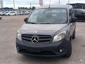 Pelēks Mercedes-Benz Citan 2014 Panevēža, ar dzinēja tilpumu 1.46 L un nobraukumu 139 tūkst. km par 6500 €, foto  vietnē AUTOMOTO.COM.LV