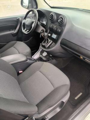 Pelēks Mercedes-Benz Citan 2014 Panevēža, ar dzinēja tilpumu 1.46 L un nobraukumu 139 tūkst. km par 6500 €, foto 14 vietnē AUTOMOTO.COM.LV