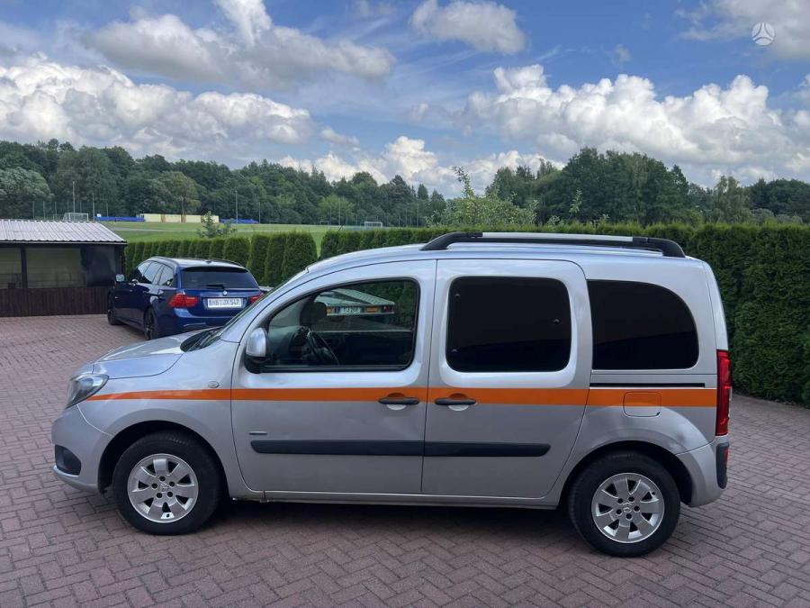 Pelēks Mercedes-Benz Citan 2014 Kelmė, ar dzinēja tilpumu 1.46 L un nobraukumu 223 tūkst. km par 4500 €, foto 8 vietnē AUTOMOTO.COM.LV