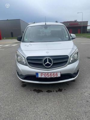 Grey Mercedes-Benz Citan 2014 in Vilnius, with an engine capacity of 1.46 L and mileage of 252 thousand km for 4800 €, photo 6 on AUTOMOTO.COM.LV