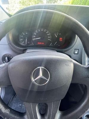 Grey Mercedes-Benz Citan 2014 in Vilnius, with an engine capacity of 1.46 L and mileage of 252 thousand km for 4800 €, photo 7 on AUTOMOTO.COM.LV