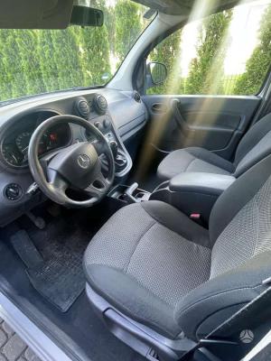 Grey Mercedes-Benz Citan 2014 in Vilnius, with an engine capacity of 1.46 L and mileage of 252 thousand km for 4800 €, photo 8 on AUTOMOTO.COM.LV