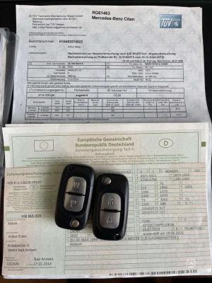 Grey Mercedes-Benz Citan 2014 in Vilnius, with an engine capacity of 1.46 L and mileage of 252 thousand km for 4800 €, photo 13 on AUTOMOTO.COM.LV