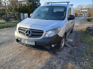 Pelēks Mercedes-Benz Citan 2015 Saldus, ar dzinēja tilpumu 1.50 L un nobraukumu 201 tūkst. km par 3800 €, foto 3 vietnē AUTOMOTO.COM.LV