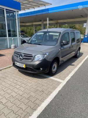 Pelēks Mercedes-Benz Citan 2015 Panevēža, ar dzinēja tilpumu 1.46 L un nobraukumu 235 tūkst. km par 8200 €, foto  vietnē AUTOMOTO.COM.LV