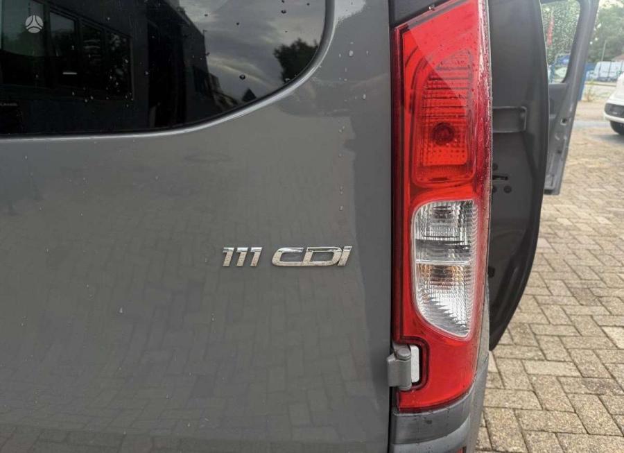 Pelēks Mercedes-Benz Citan 2015 Panevēža, ar dzinēja tilpumu 1.46 L un nobraukumu 235 tūkst. km par 8200 €, foto 7 vietnē AUTOMOTO.COM.LV