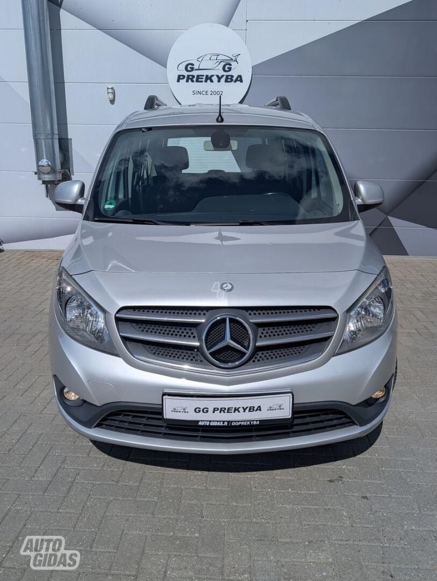 Grey Mercedes-Benz Citan 2017 in Ramuciai, with an engine capacity of 1.50 L and mileage of 218 thousand km for 7450 €, photo 3 on AUTOMOTO.COM.LV