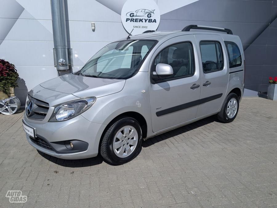 Grey Mercedes-Benz Citan 2017 in Ramuciai, with an engine capacity of 1.50 L and mileage of 218 thousand km for 7450 €, photo 4 on AUTOMOTO.COM.LV
