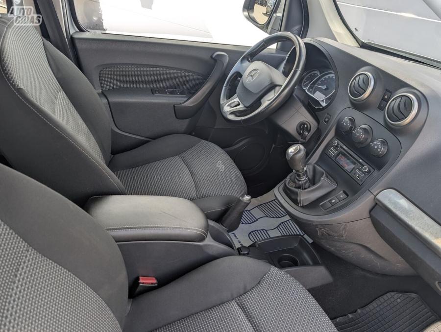 Grey Mercedes-Benz Citan 2017 in Ramuciai, with an engine capacity of 1.50 L and mileage of 218 thousand km for 7450 €, photo 15 on AUTOMOTO.COM.LV