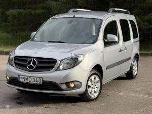 Grey Mercedes-Benz Citan 2020 in Siauliai, with an engine capacity of 1.46 L and mileage of 240 thousand km for 7700 €, photo 5 on AUTOMOTO.COM.LV
