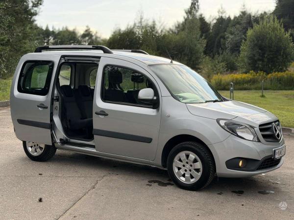 Grey Mercedes-Benz Citan 2020 in Siauliai, with an engine capacity of 1.46 L and mileage of 240 thousand km for 7700 €, photo 5 on AUTOMOTO.COM.LV