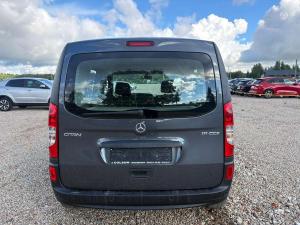 Pelēks Mercedes-Benz Citan 2014 Tauragė, ar dzinēja tilpumu 1.46 L un nobraukumu 201 tūkst. km par 5300 €, foto 5 vietnē AUTOMOTO.COM.LV