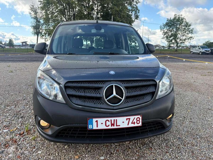 Pelēks Mercedes-Benz Citan 2014 Tauragė, ar dzinēja tilpumu 1.46 L un nobraukumu 201 tūkst. km par 5300 €, foto 8 vietnē AUTOMOTO.COM.LV
