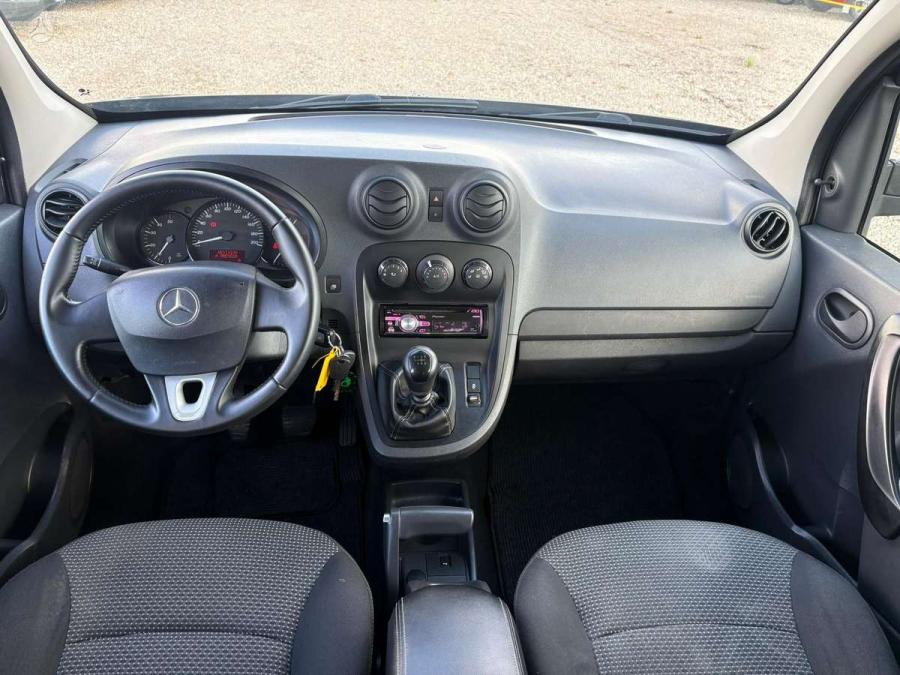 Pelēks Mercedes-Benz Citan 2014 Tauragė, ar dzinēja tilpumu 1.46 L un nobraukumu 201 tūkst. km par 5300 €, foto 12 vietnē AUTOMOTO.COM.LV