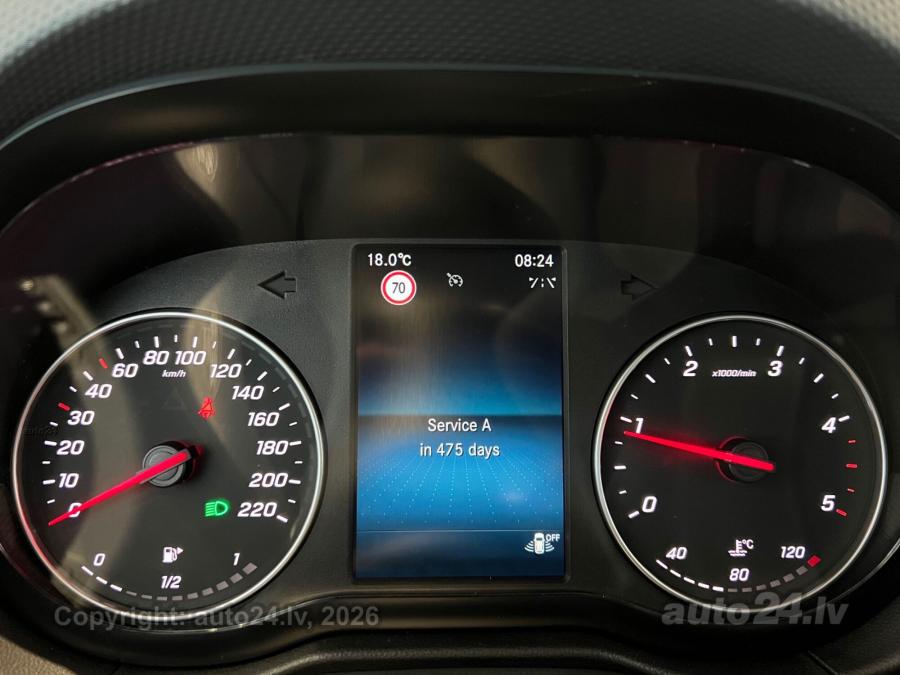 Pelēks Mercedes-Benz Citan 2022 Tallina, ar dzinēja tilpumu 1.50 L un nobraukumu 63 tūkst. km par 17900 €, foto 22 vietnē AUTOMOTO.COM.LV