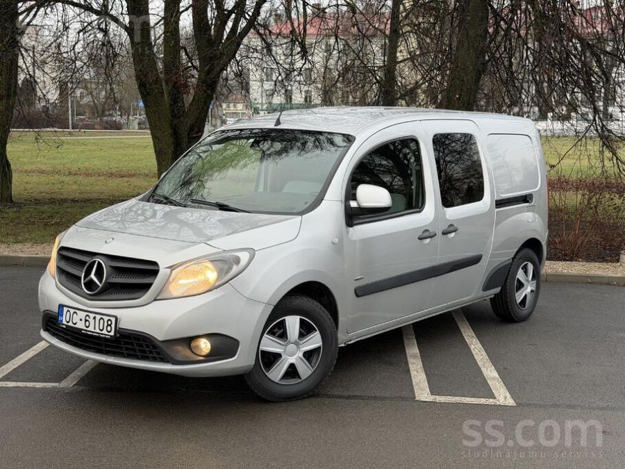 Mercedes-Benz Citan 2014 Rīga, ar dzinēja tilpumu 1.50 L un nobraukumu 180 tūkst. km par 5450 €, foto 1 vietnē AUTOMOTO.COM.LV