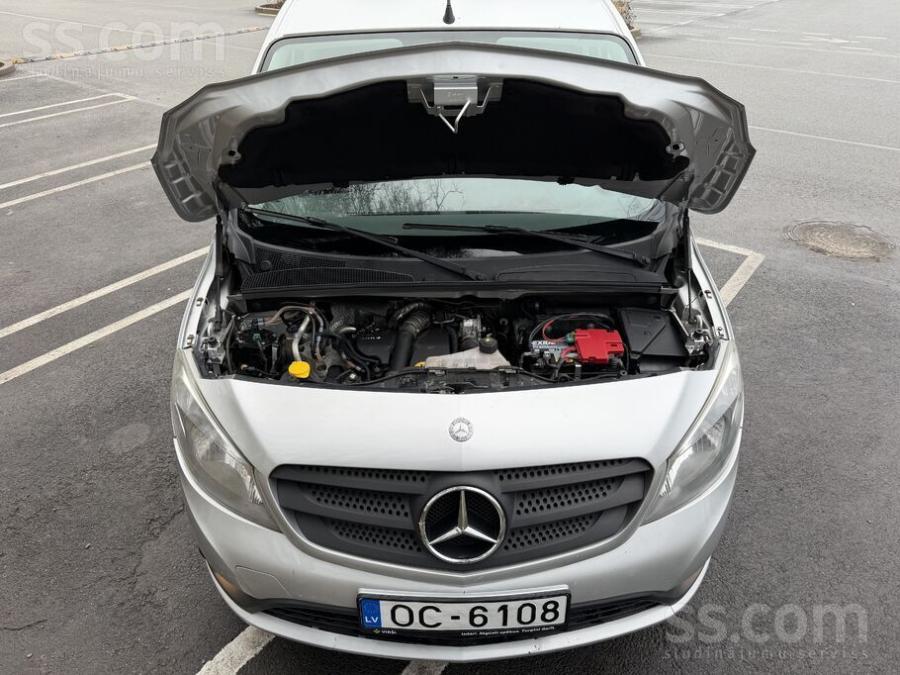 Mercedes-Benz Citan 2014 Rīga, ar dzinēja tilpumu 1.50 L un nobraukumu 180 tūkst. km par 5450 €, foto 12 vietnē AUTOMOTO.COM.LV