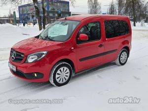 Red Mercedes-Benz Citan 2015 in Tallinn, with an engine capacity of 1.50 L and mileage of 150 thousand km for 5990 €, photo 7 on AUTOMOTO.COM.LV