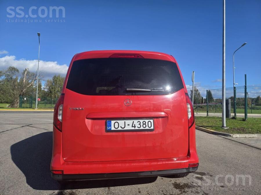 Красный Мерседес Ситан 2023 в Рига, объемом двигателя 1.50 л и пробегом 325 тыс. км за 15900 €, фото 6 на AUTOMOTO.COM.LV