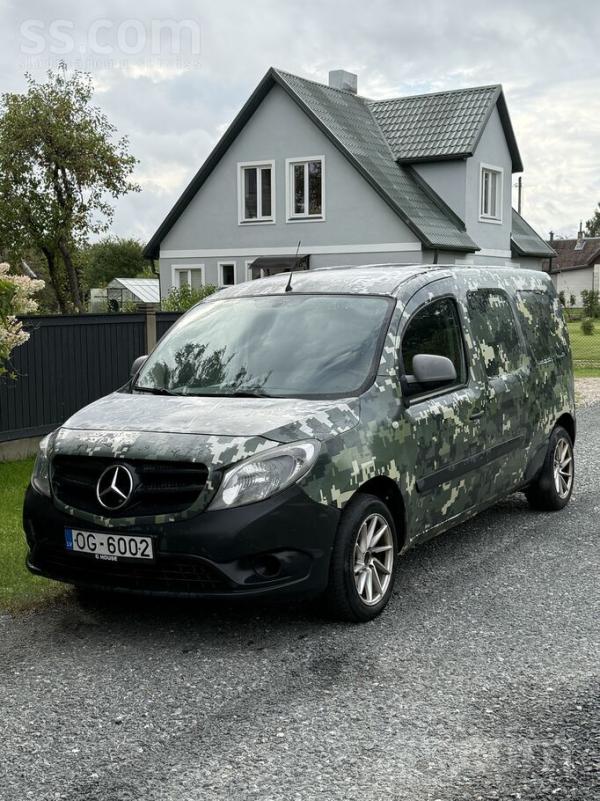Mercedes-Benz Citan 2014 in Kuldiga on AUTOMOTO.COM.LV Mercedes-Benz Citan 2014 in Kuldiga, with an engine capacity of 1.50 L and mileage of 400 thousand km for 3950 €, photo 1 on AUTOMOTO.COM.LV