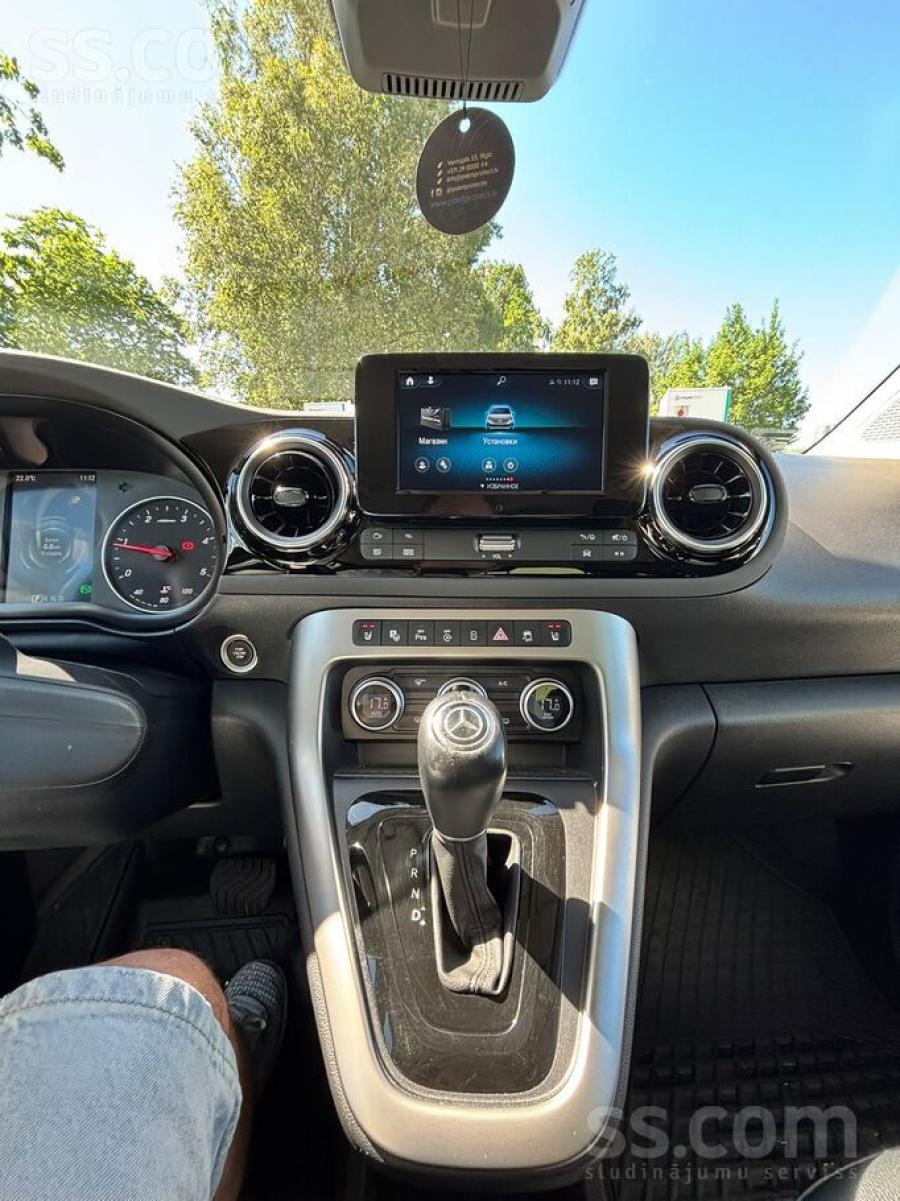 Violets Mercedes-Benz Citan 2022 Rīga, ar dzinēja tilpumu 1.50 L un nobraukumu 77 tūkst. km par 26000 €, foto 10 vietnē AUTOMOTO.COM.LV