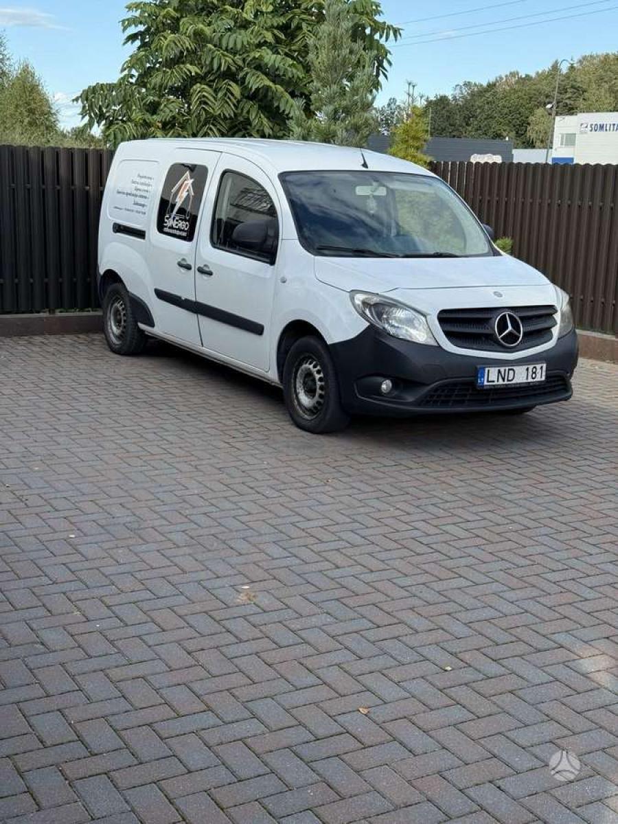 Balts Mercedes-Benz Citan 2013 Viļņa, ar dzinēja tilpumu 1.46 L un nobraukumu 294 tūkst. km par 3200 €, foto 7 vietnē AUTOMOTO.COM.LV