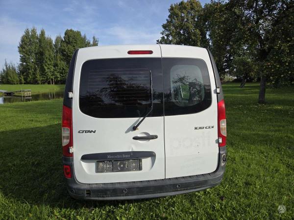 Balts Mercedes-Benz Citan 2013 Alīta, ar dzinēja tilpumu 1.50 L un nobraukumu 300 tūkst. km par 1599 €, foto 6 vietnē AUTOMOTO.COM.LV