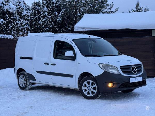 Balts Mercedes-Benz Citan 2015 Viļņa, ar dzinēja tilpumu 1.46 L un nobraukumu 334 tūkst. km par 5750 €, foto 1 vietnē AUTOMOTO.COM.LV