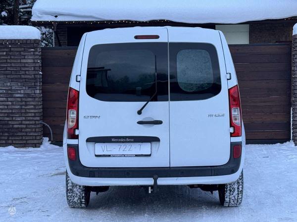 Balts Mercedes-Benz Citan 2015 Viļņa, ar dzinēja tilpumu 1.46 L un nobraukumu 334 tūkst. km par 5750 €, foto 6 vietnē AUTOMOTO.COM.LV