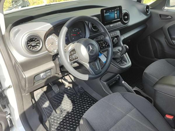 Balts Mercedes-Benz Citan 2022 Kauņa, ar dzinēja tilpumu 1.50 L un nobraukumu 85 tūkst. km par 13900 €, foto 9 vietnē AUTOMOTO.COM.LV